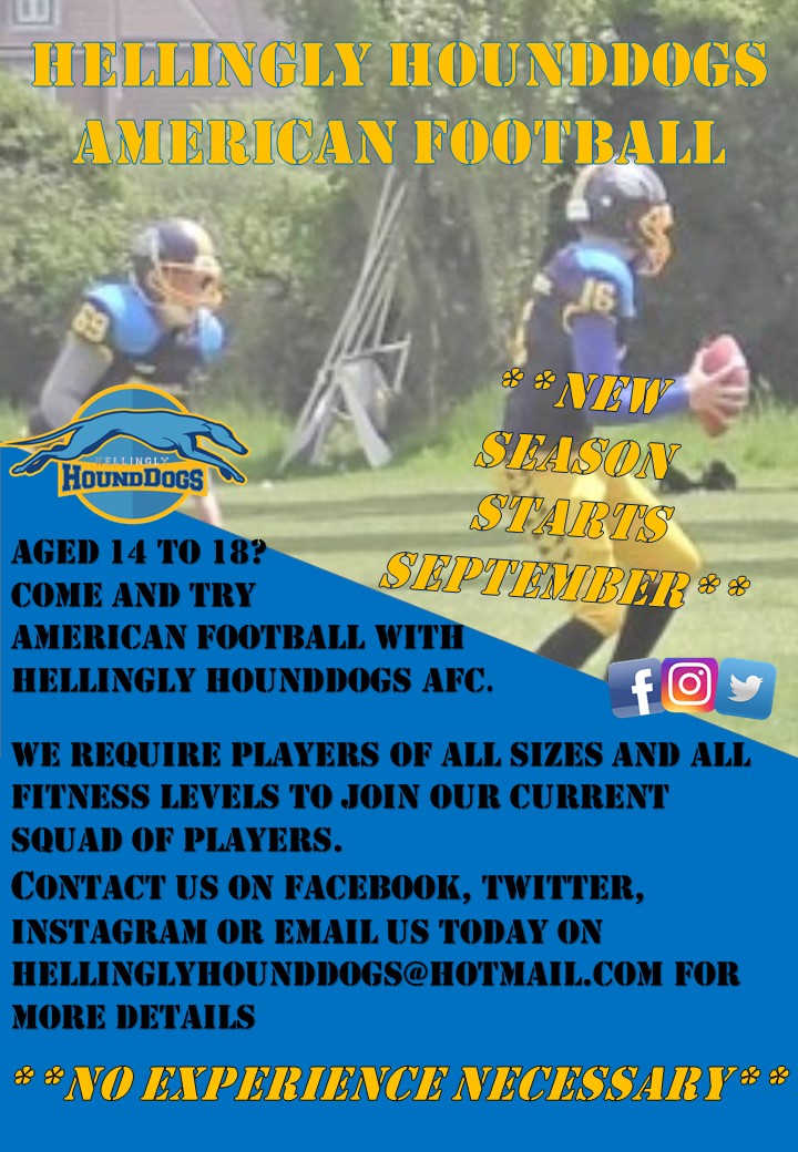 Gallery – Hellingly Hound Dogs Youth American Football Club